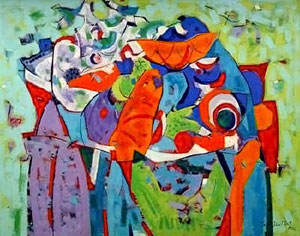 Day 113- Carl Holty- Color, Shapes and Forms – Day of the Artist