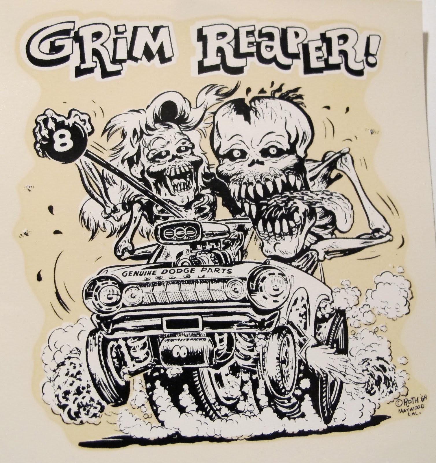 Day 340- Ed “Big Daddy” Roth- “Get a bigger brush!” – Day of the Artist